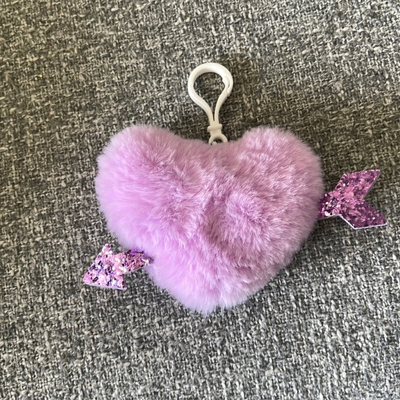 Accessories | Stuffed Purple Heart Keychain | Poshmark